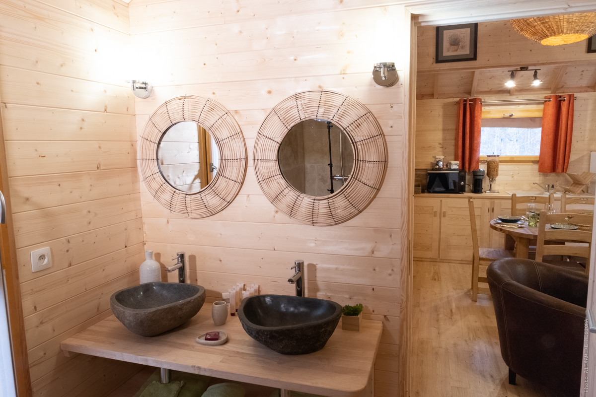 Cabane aux Oiseaux - Cabanes des Blots - Cabanes dans les arbres avec Spa