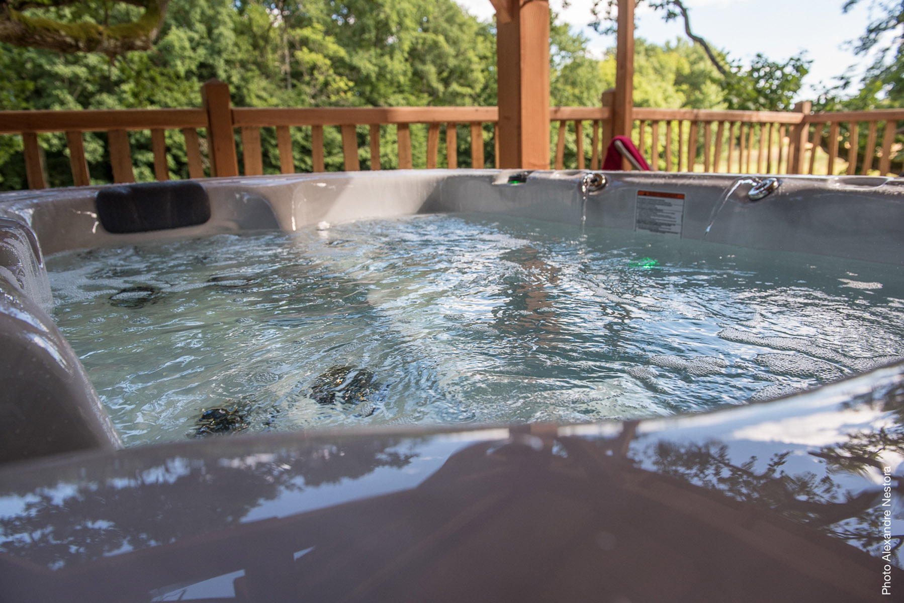 Cabane de l'Étang - Cabanes des Blots - Cabanes dans les arbres avec Spa